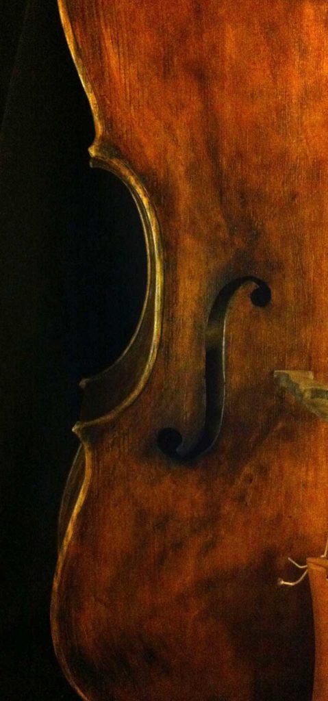 Baroque cello - Basse de Violon - Violoncello piccolo, 5 string cello
